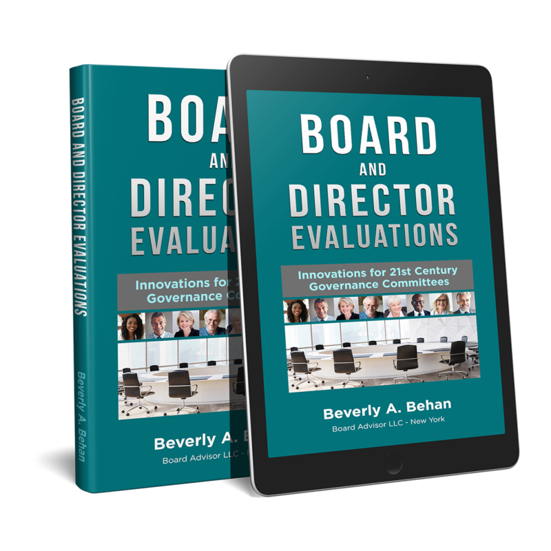 Board and Director Evaluations - Board Advisor, LLC